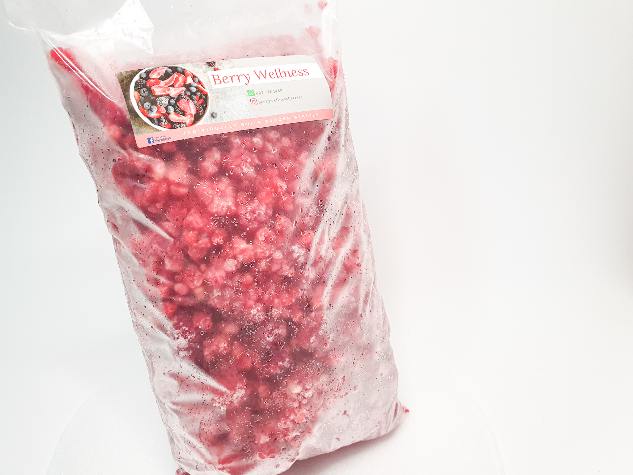 Frozen Raspberry (Crumble) - Berry Wellness